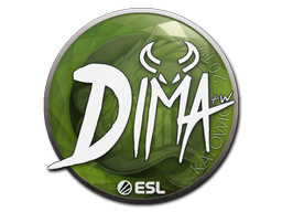 Sticker | Dima | Katowice 2019 - SteamAnalyst.com