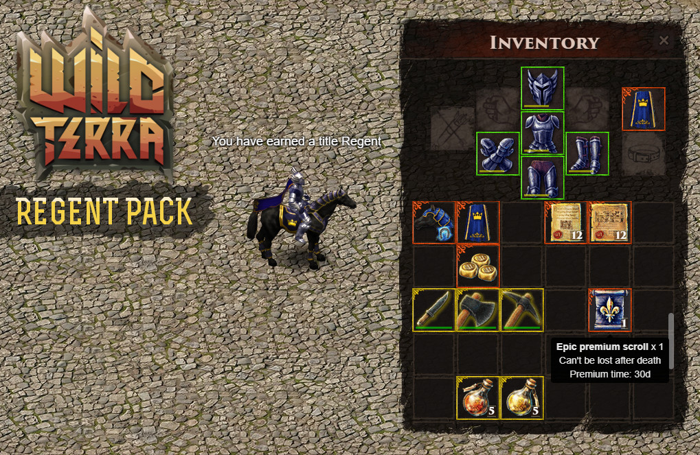 Wild Terra Online - Regent Pack on Steam