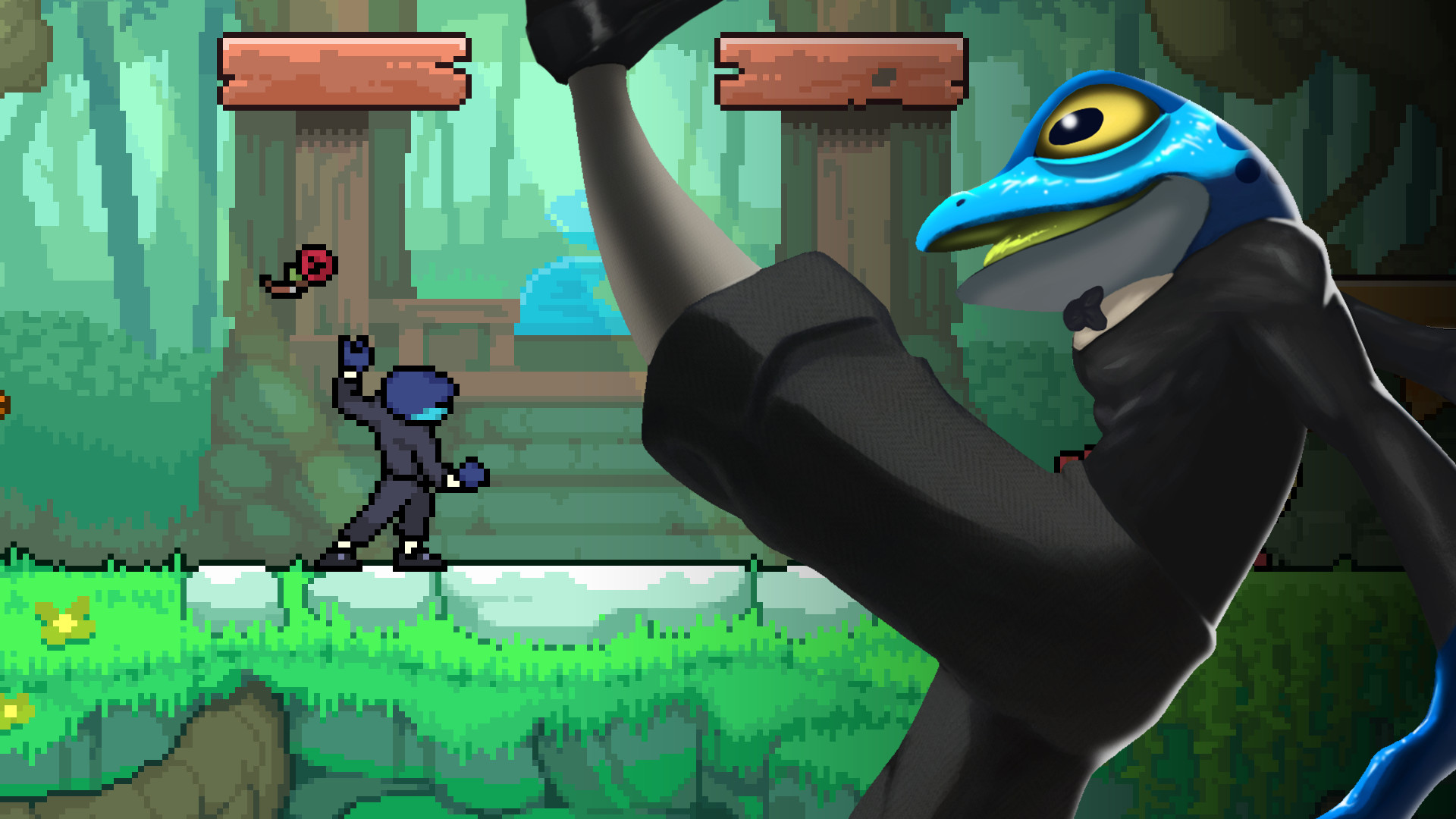 Save 50% on Rivals of Aether: Tuxedo Ranno on Steam
