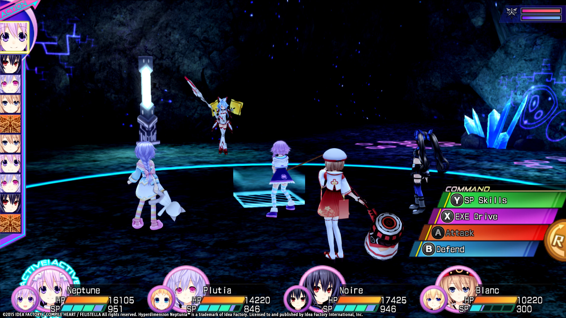 Hyperdimension Neptunia Re;Birth3 Shares Quests on Steam