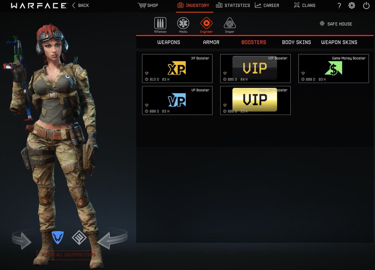 Warface – Vibrant Pack on Steam