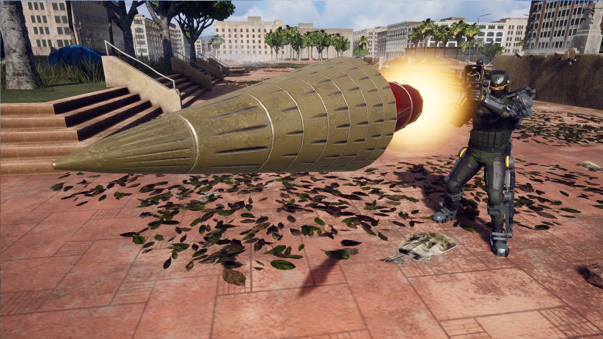 EARTH DEFENSE FORCE: IRON RAIN - Weapon: FX-Trailblazer on Steam