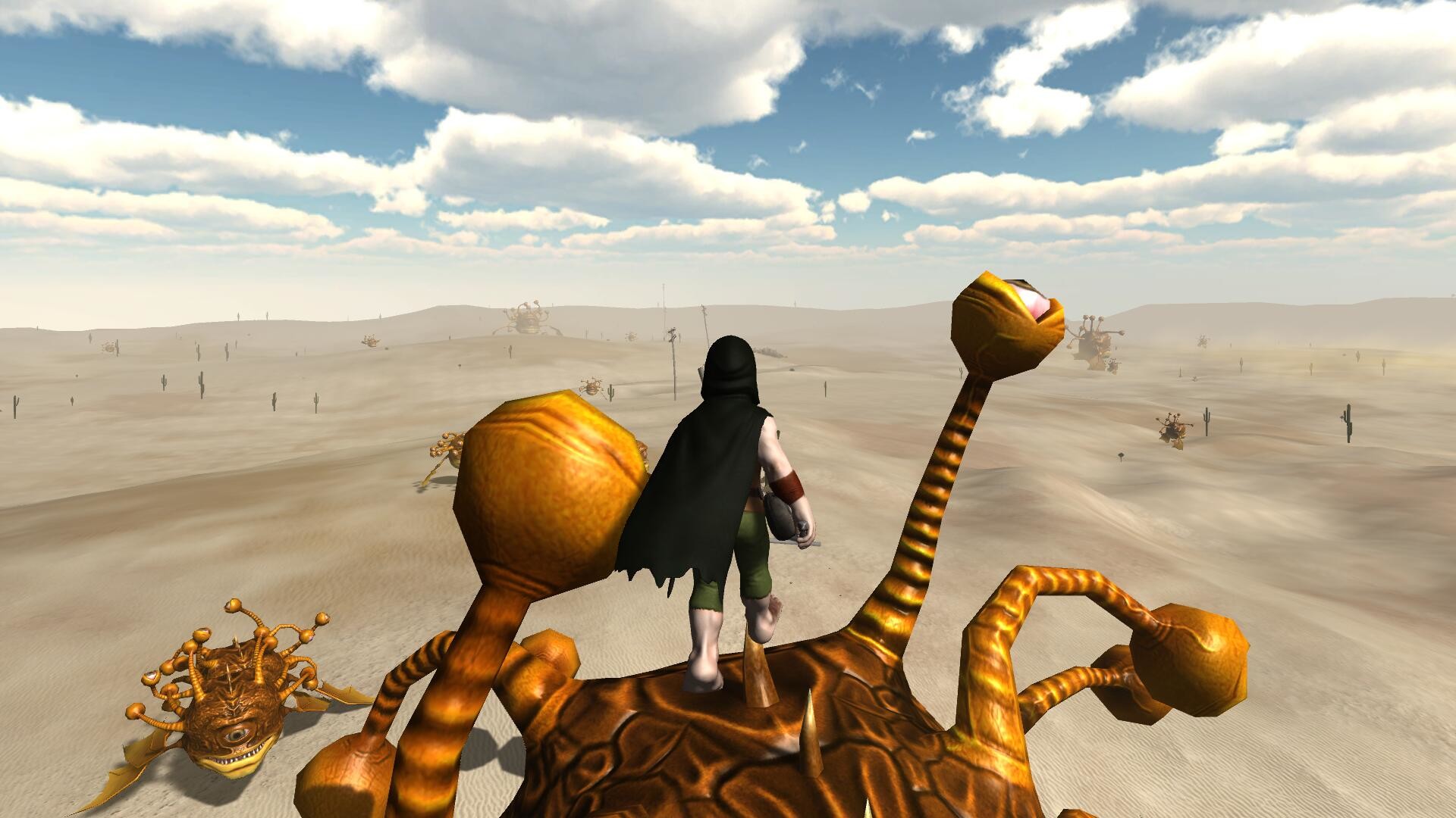 Desert monsters on Steam