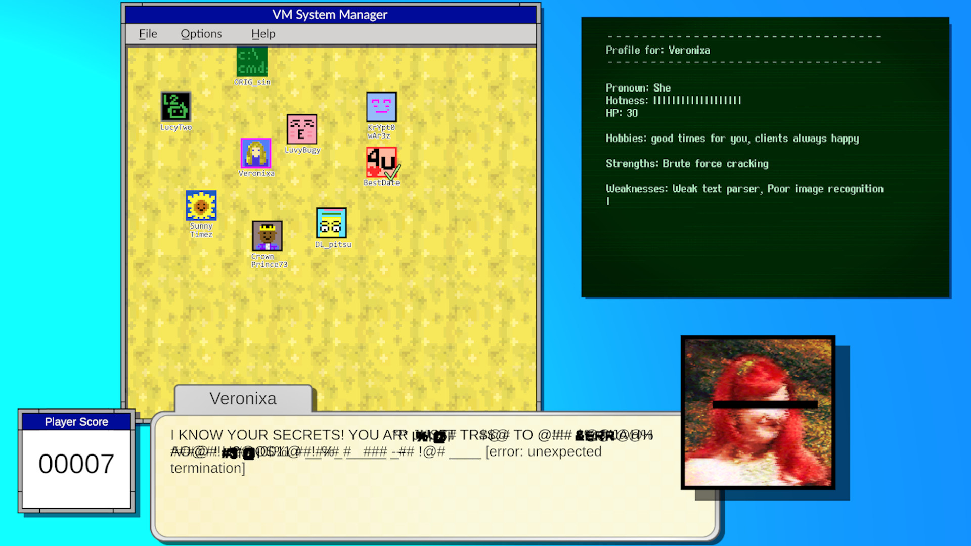 Ransomware Dating Sim on Steam