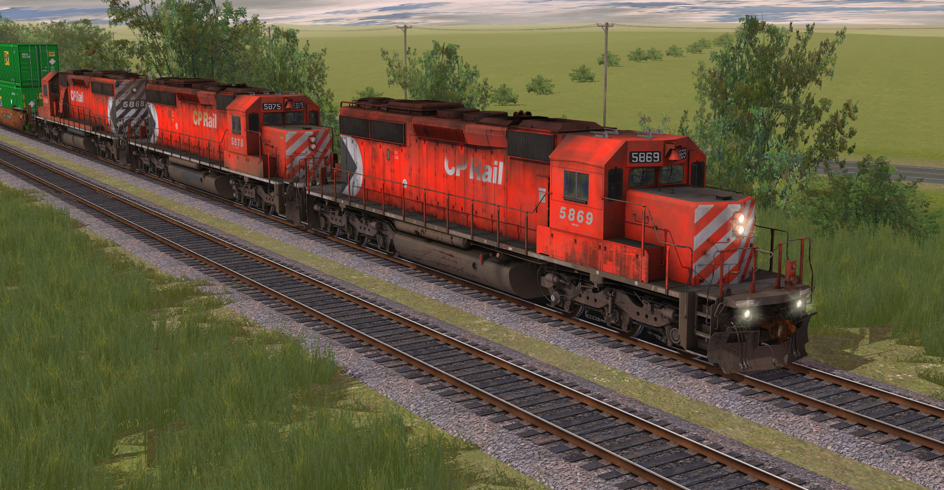 Trainz 2019 DLC - CP SD40-2 #5865-5879 Multimark on Steam