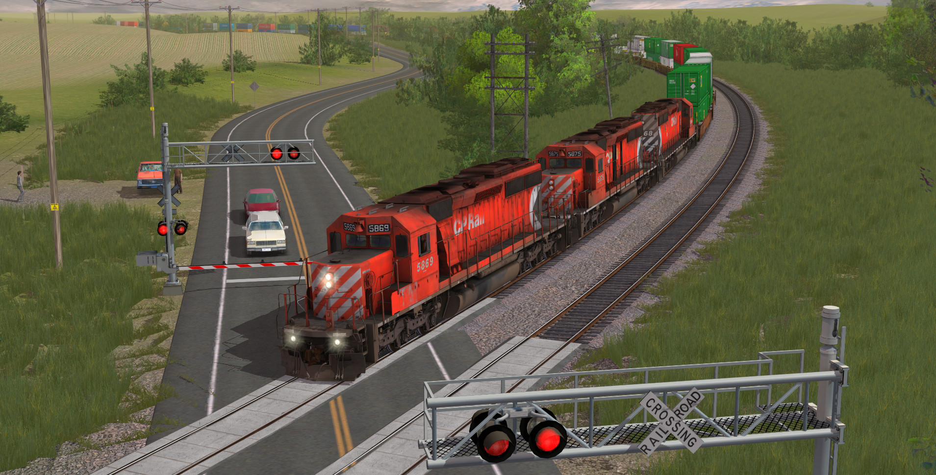 Trainz 2019 DLC - CP SD40-2 #5865-5879 Multimark on Steam
