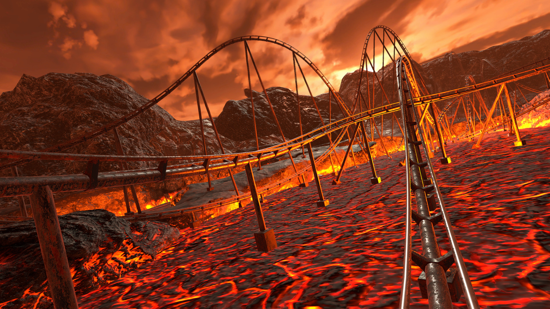 Epic Roller Coasters — Tuwhena Volcano on Steam