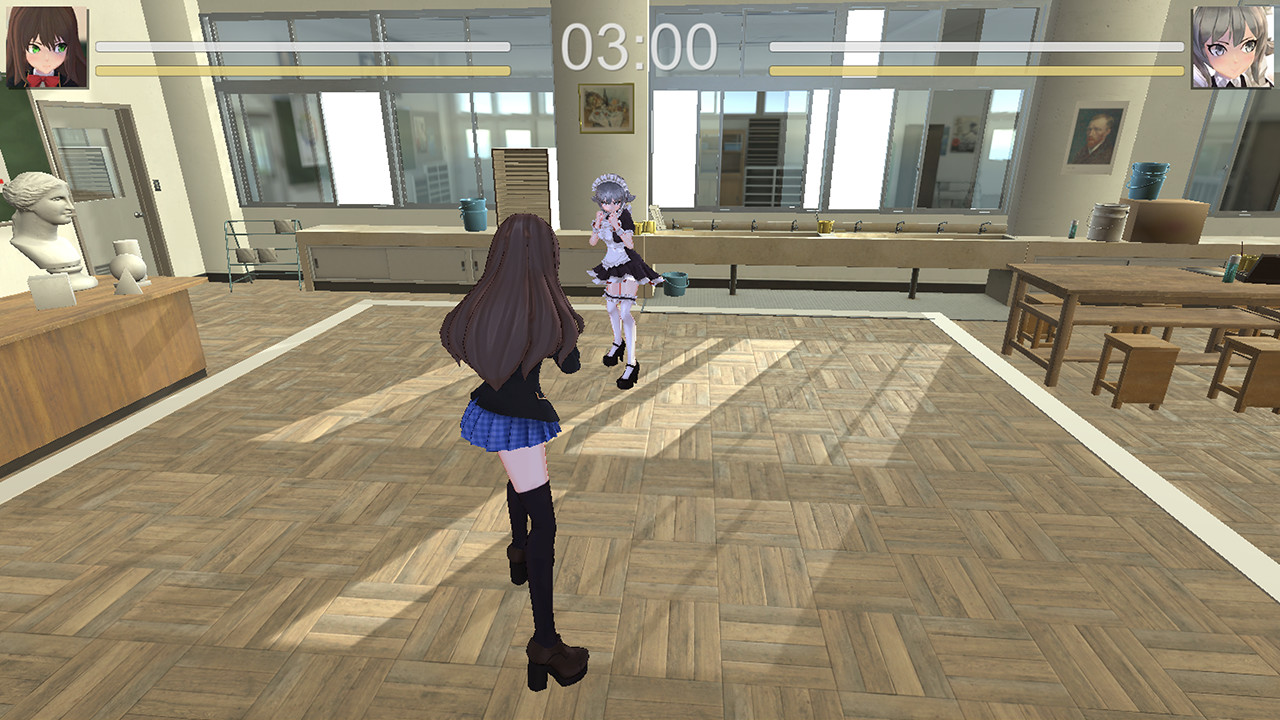Beautiful Girl Fight School On Steam
