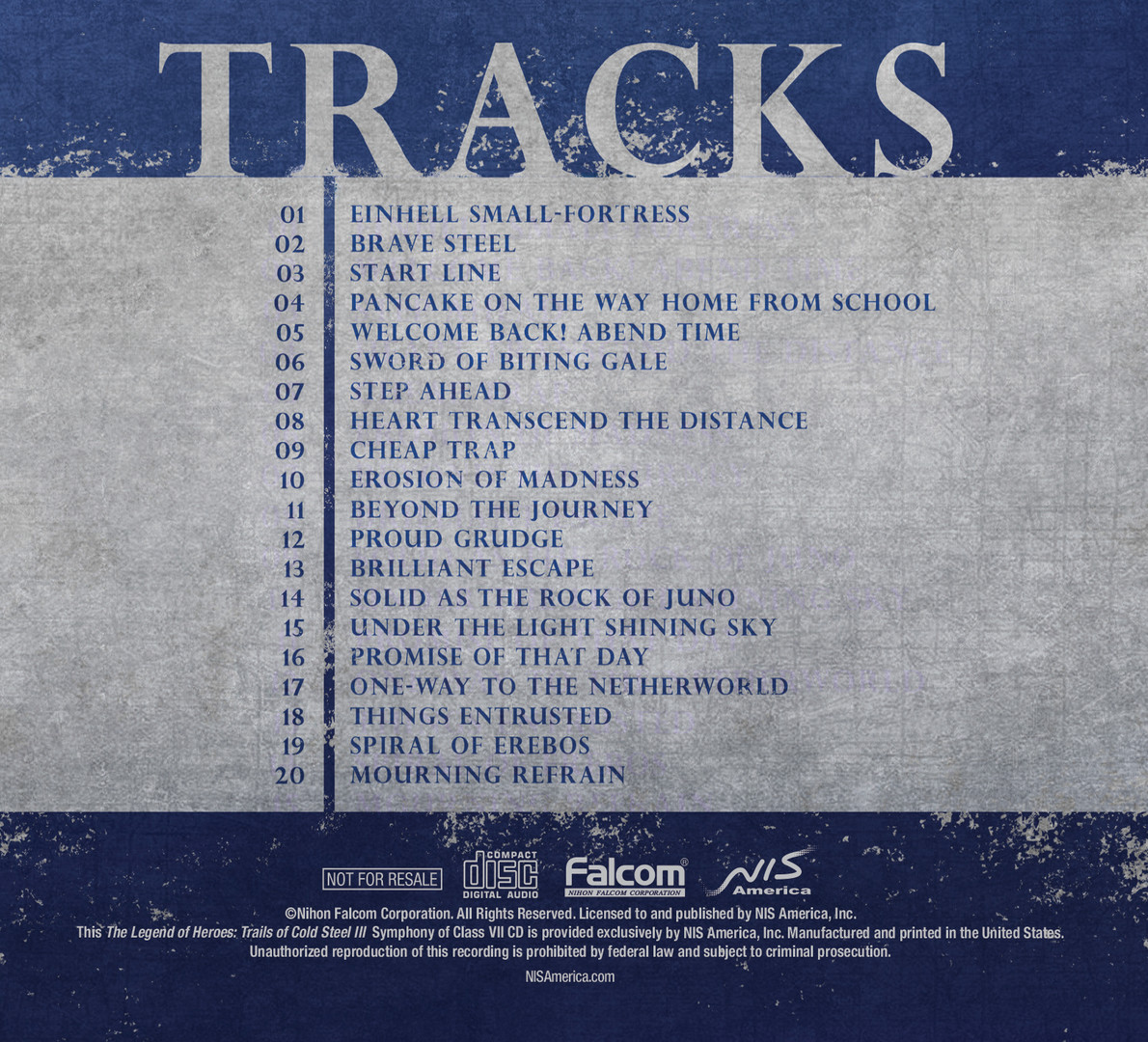 The Legend of Heroes: Trails of Cold Steel III - Symphony of Class VII ...