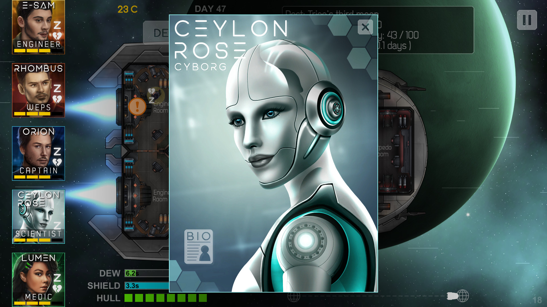 Heliconian - Starship Crew Control · 스팀