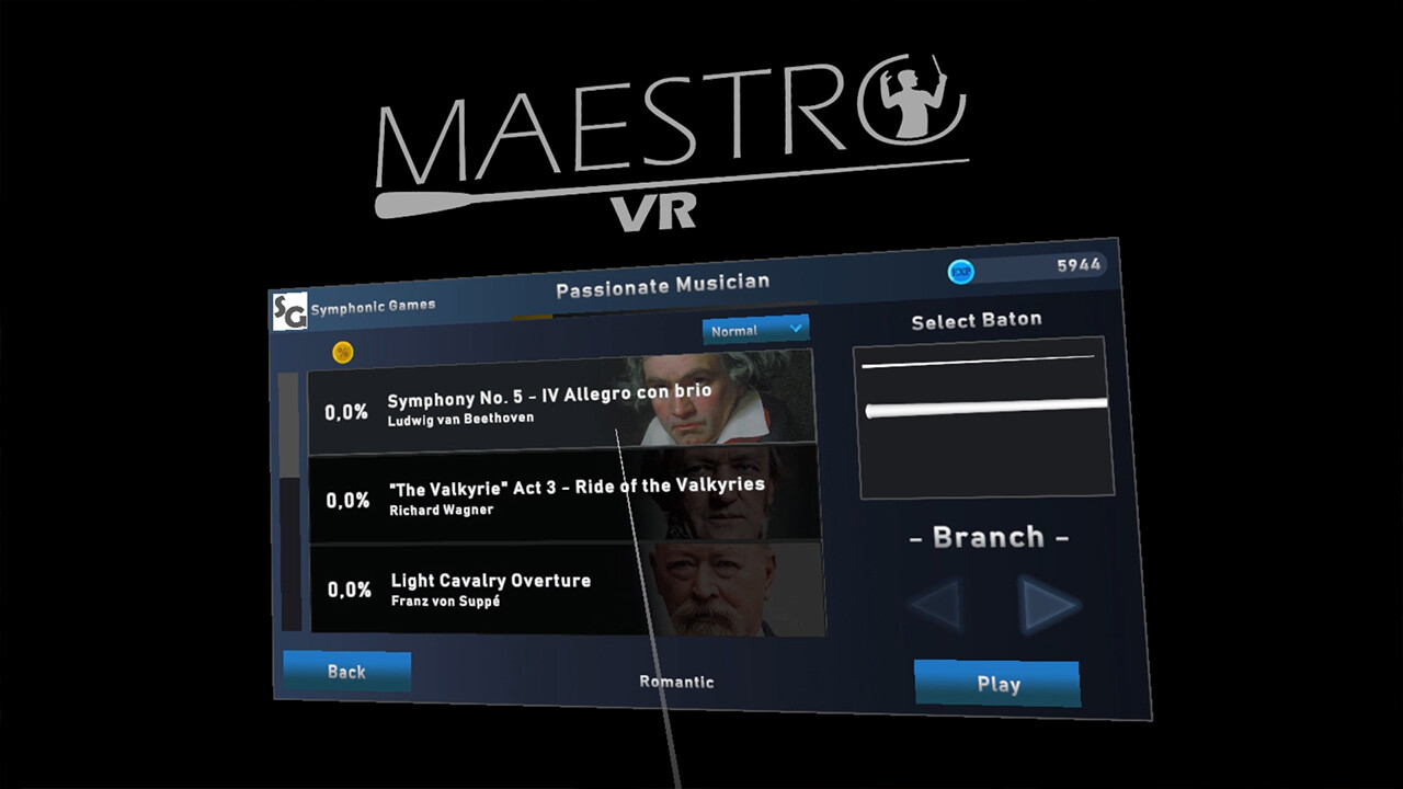 虚拟音乐演奏 Maestro Vr 妖气vr魔趣官网