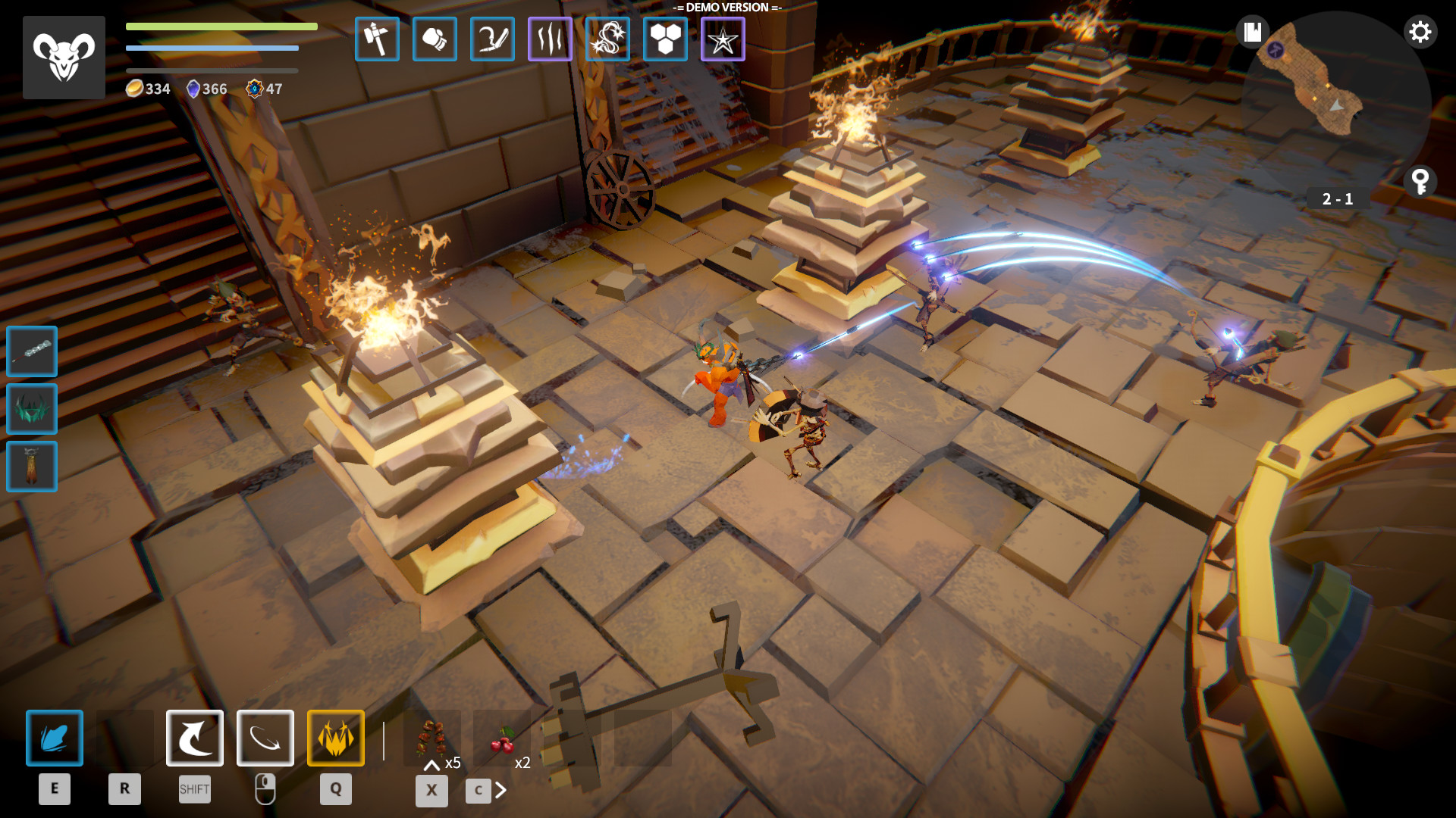 Demon Strikes Back · 스팀