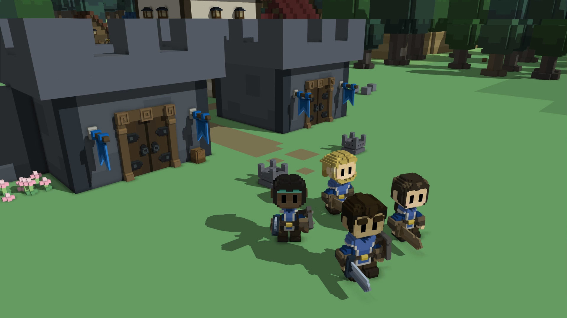 Working on a proper main menu for Veloren. No more typing server ...