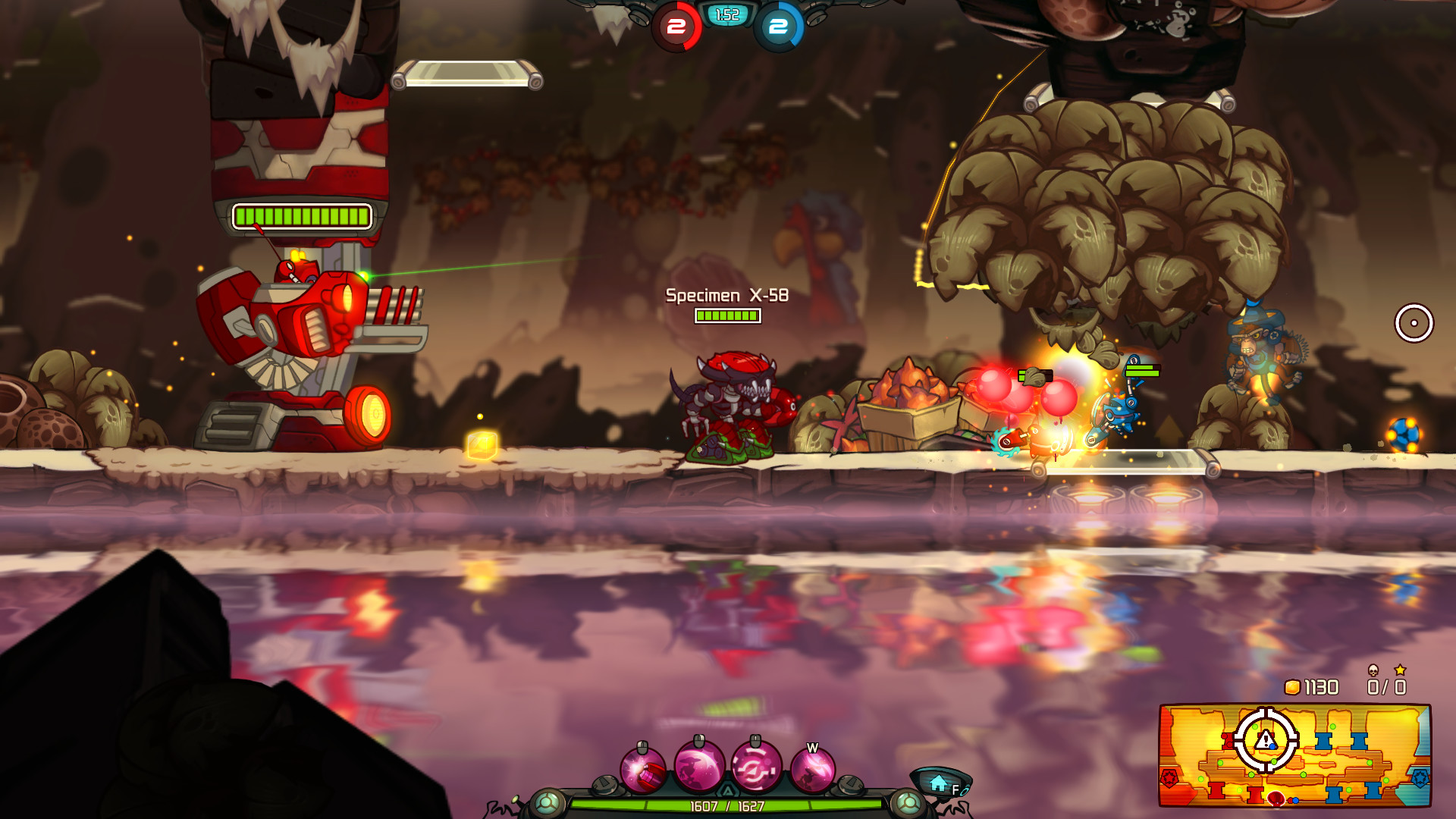 Awesomenauts - Specimen X-58 Skin · 스팀