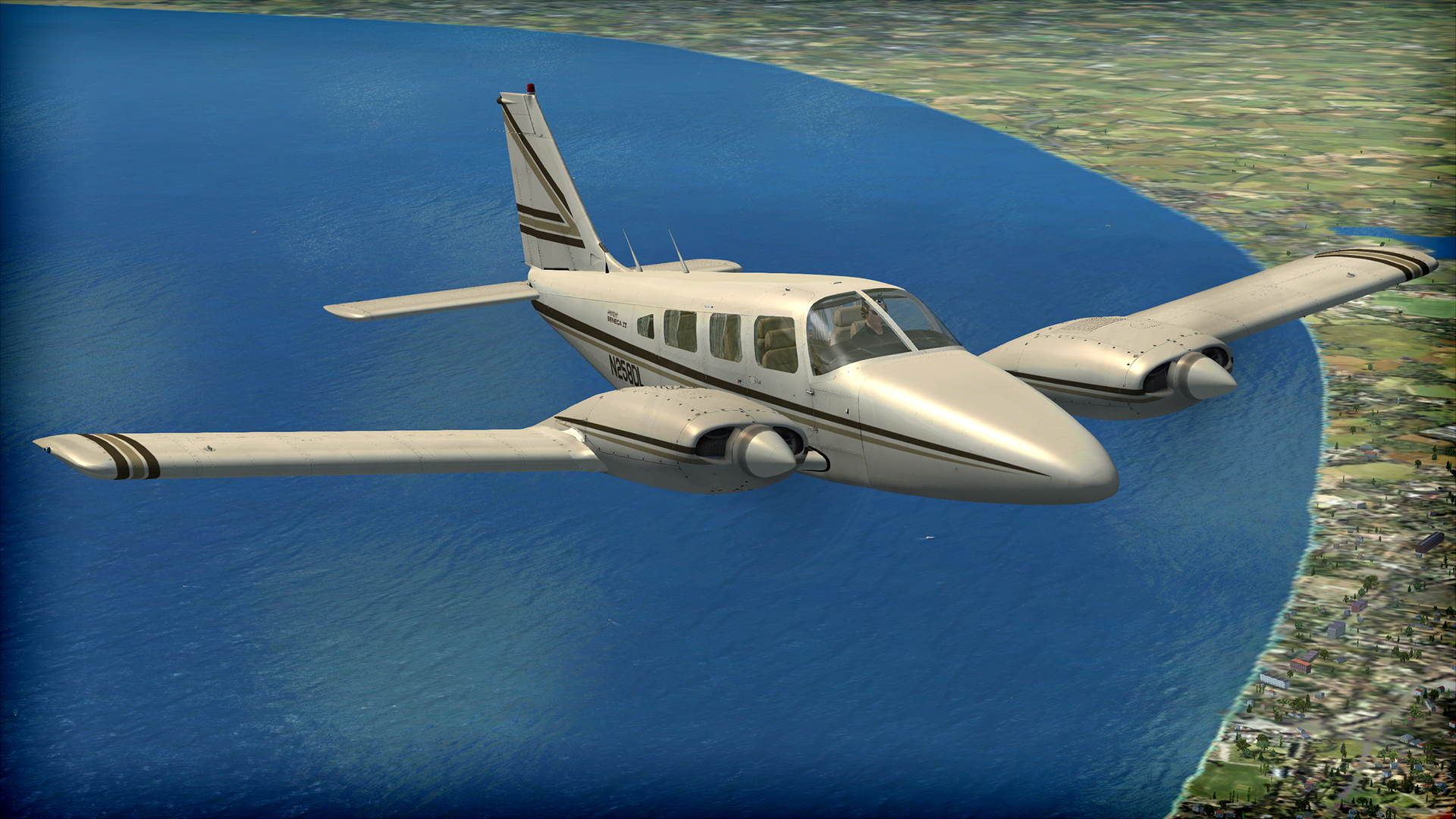 FSX: Steam Edition - Piper PA-34-200T Seneca II Add-On · 스팀
