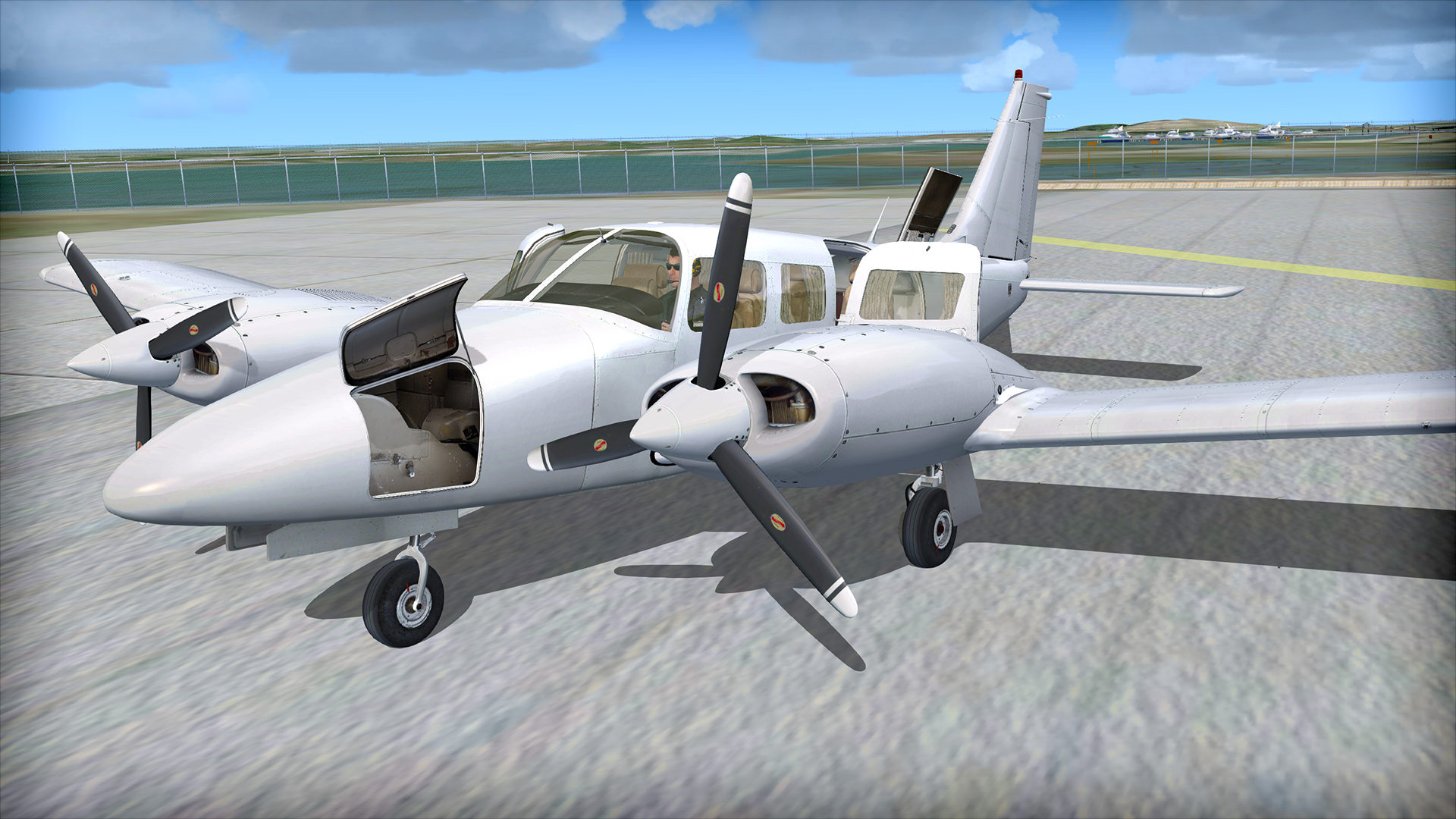 FSX: Steam Edition - Piper PA-34-200T Seneca II Add-On · 스팀