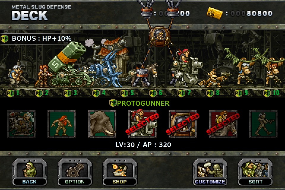 METAL SLUG DEFENSE - “Regular Army Pack” Vol.2 on Steam