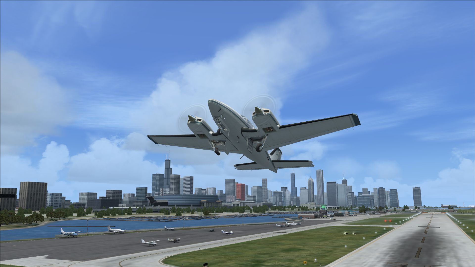 FSX: Steam Edition - Meigs Field (KCGX) Add-On · 스팀