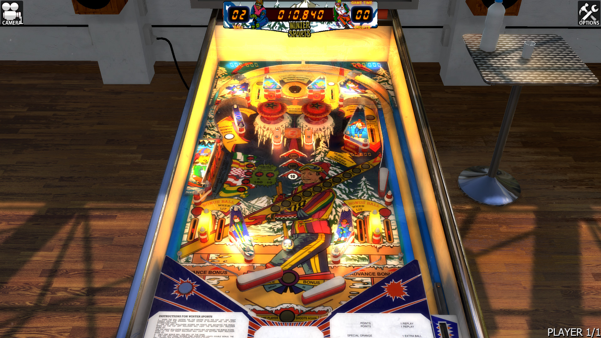 Zaccaria Pinball - Winter Sports Table · 스팀
