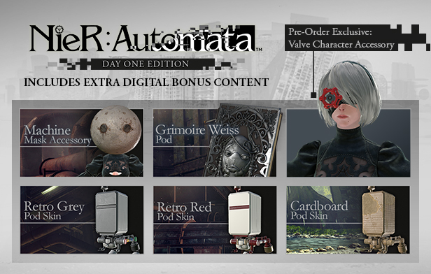 Nier Automata Steam Page/Pre-Order Live, releasing March 17th | NeoGAF