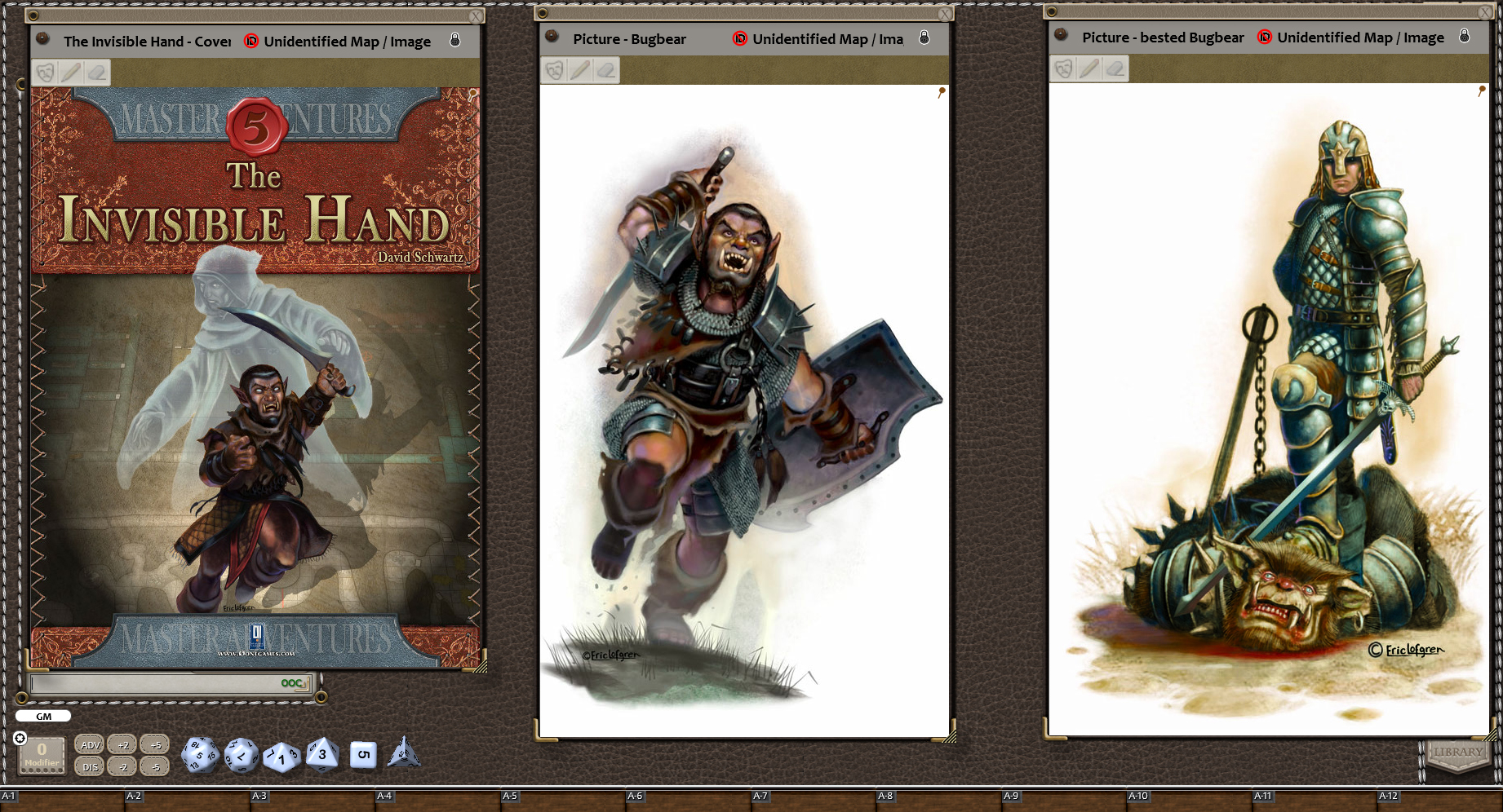 Fantasy Grounds - The Invisible Hand (5E) · 스팀