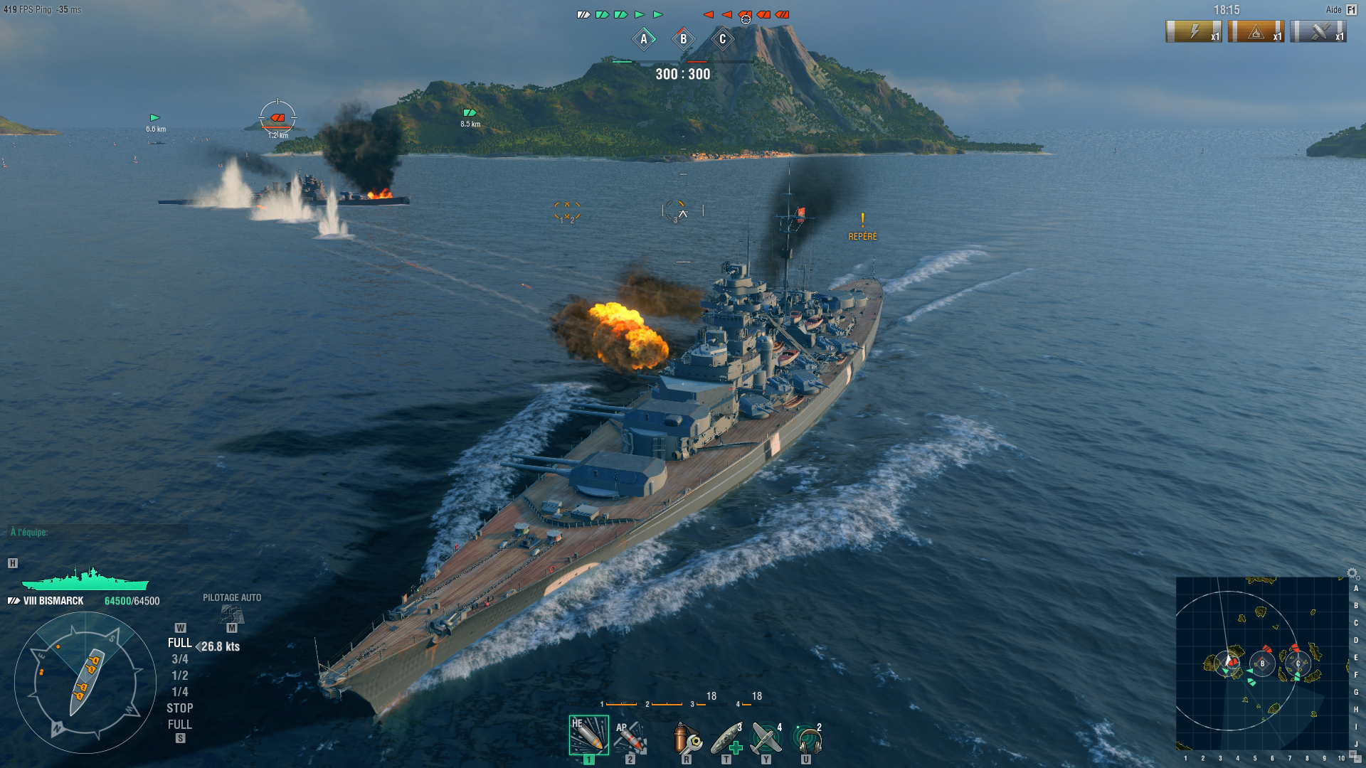 World of Warships sur Steam