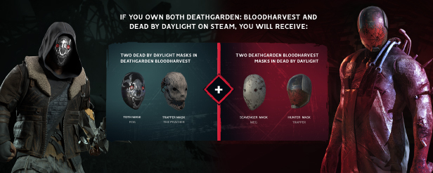 I own both DBD and deathgarden but no mask? : r/Deathgarden