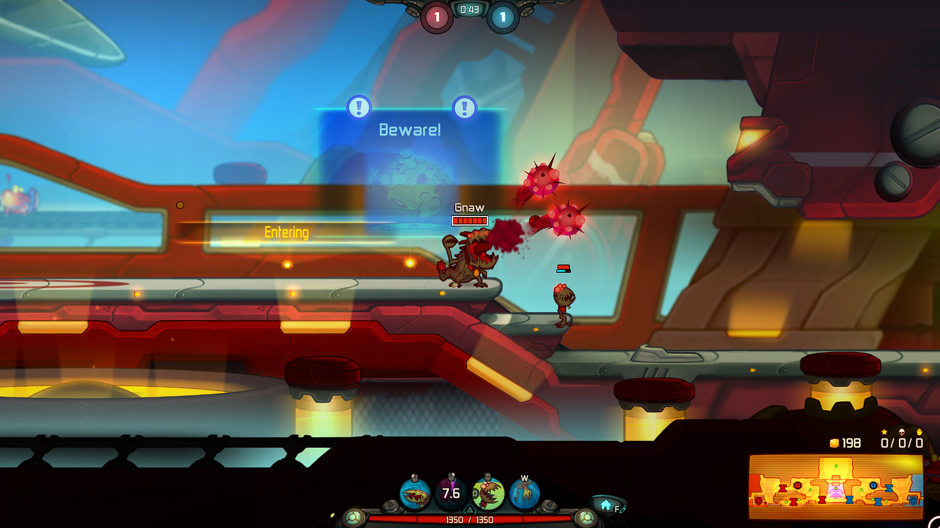 Awesomenauts Characters