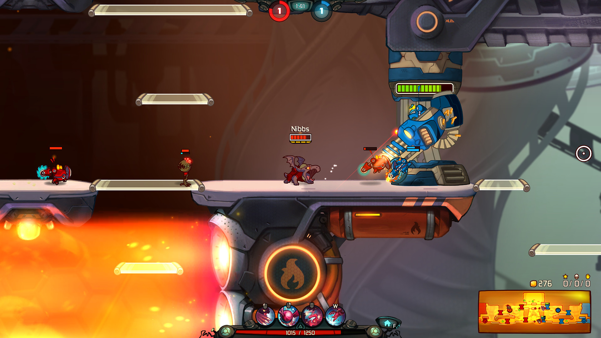 Awesomenauts Characters