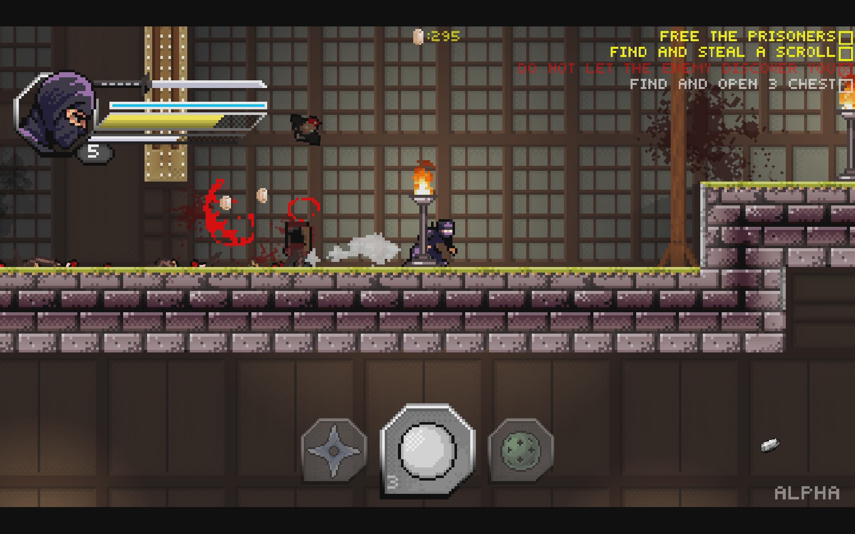 Pixel Shinobi Nine demons of Mamoru on Steam