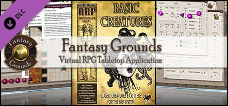 Fantasy Grounds - Basic Creatures (BRP) · 스팀