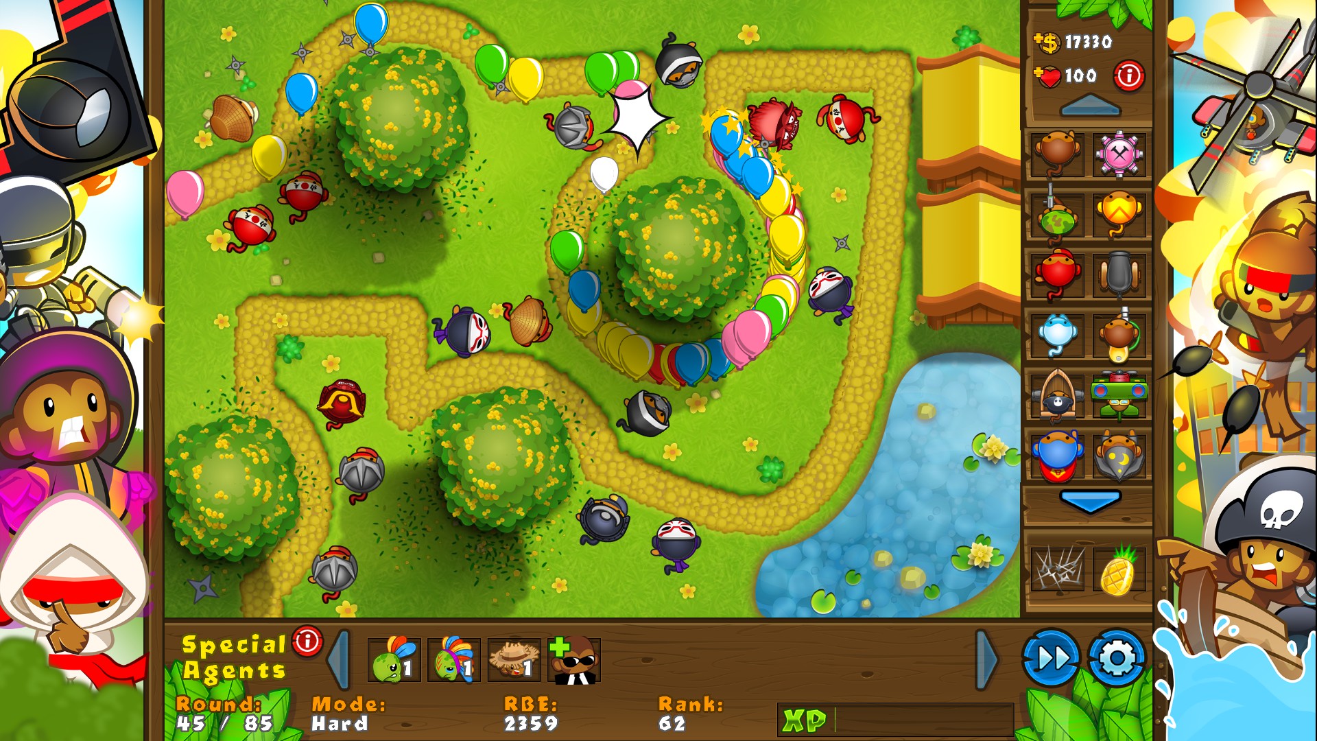 Bloons TD 5 - Samurai Ninja Monkey Skin on Steam