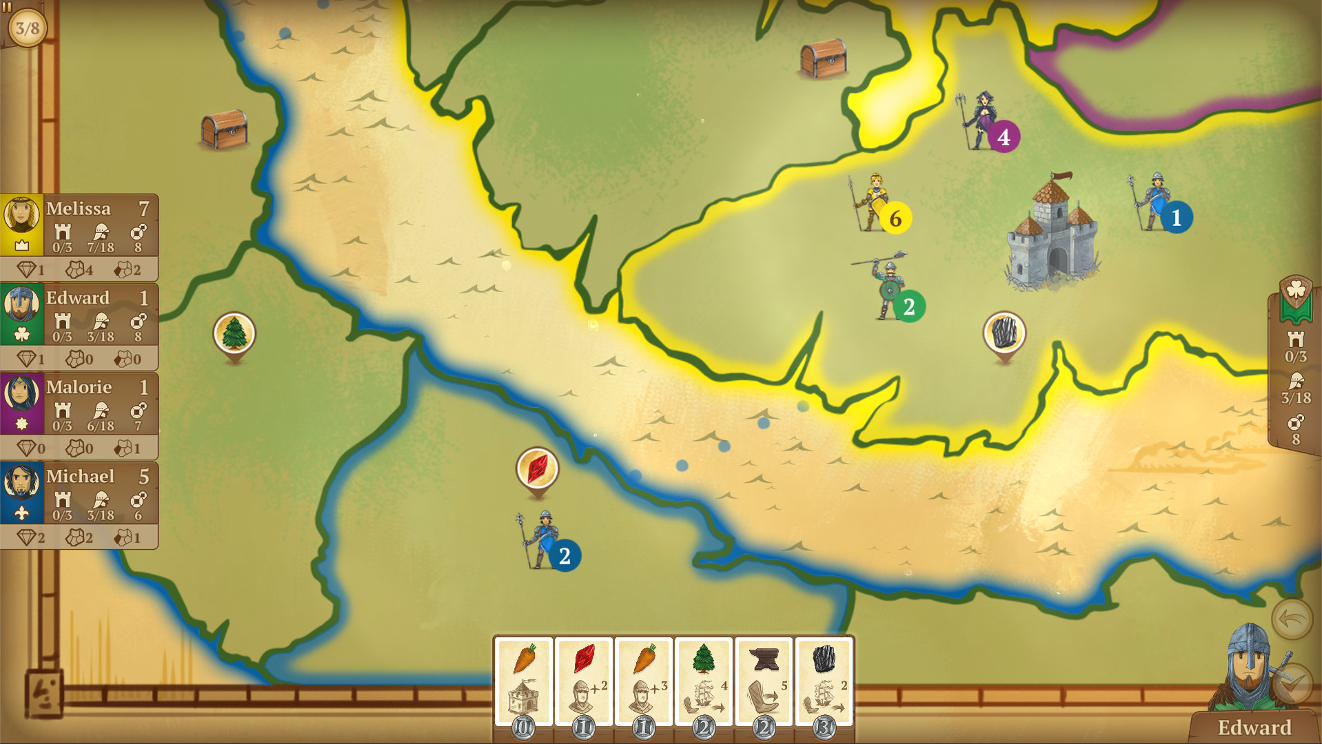 Eight-Minute Empire: Starfall Crater Map on Steam