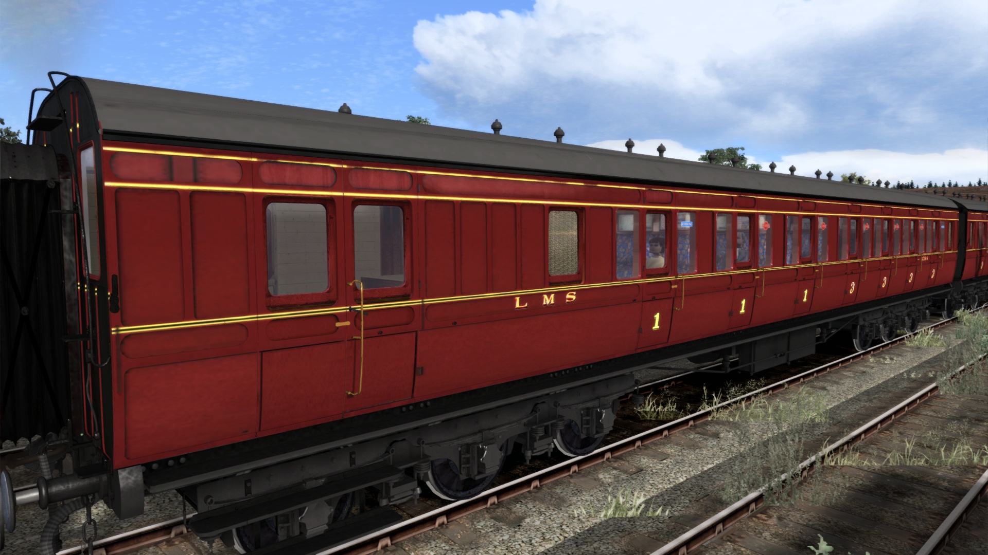 TS Marketplace: Caledonian Railway 65ft Grampian LMS Period 3 Coach ...