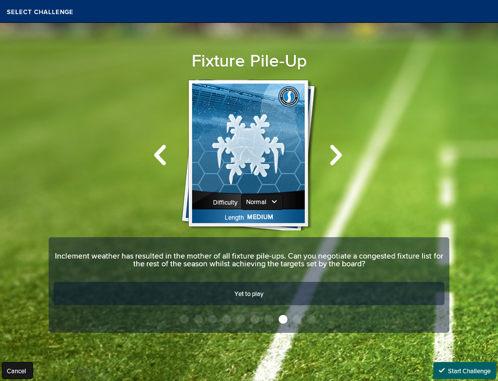 Football Manager Touch 2018 - Fixture Pile-Up Challenge · 스팀