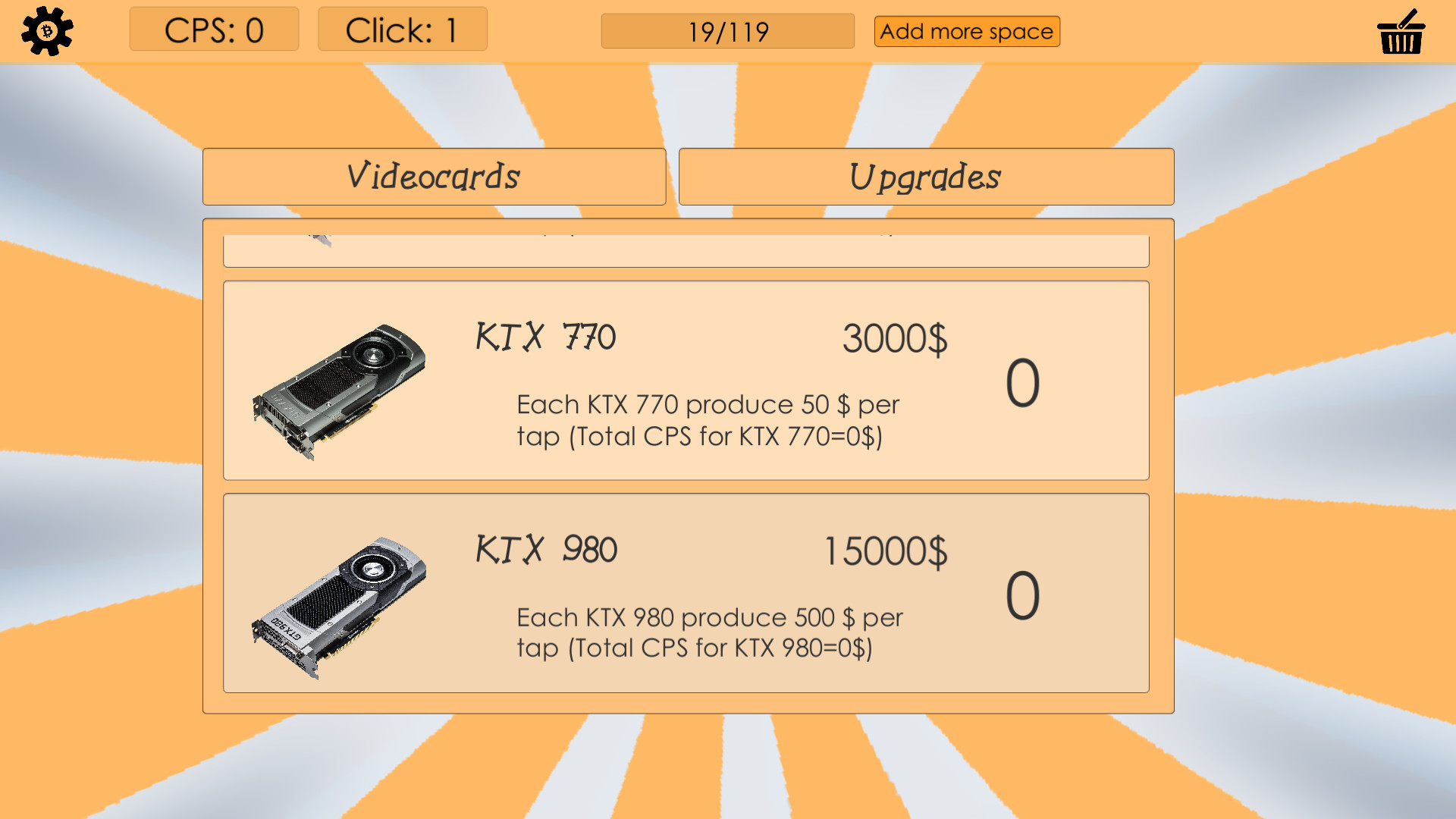 Bitcoin Clicker: Playtime, scores and collections on Steam Backlog