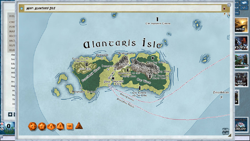 Fantasy Grounds - Hellfrost: Atlas of the Frozen North (Savage Worlds ...