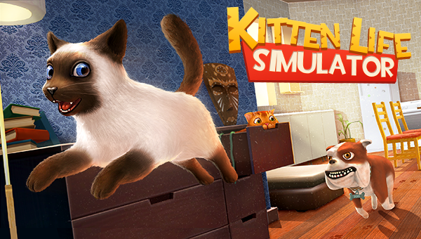 Save 50% on Kitten Life Simulator on Steam