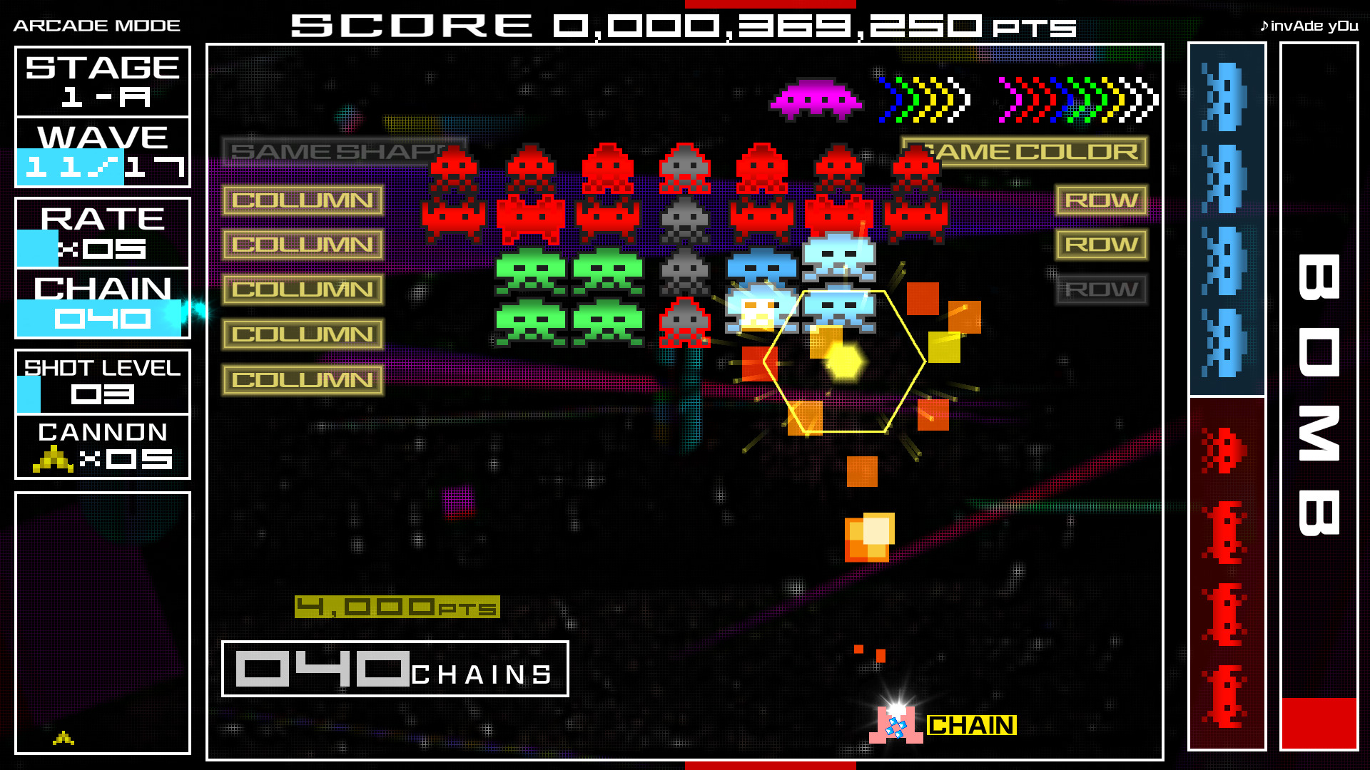 Space Invaders Extreme Demo on Steam