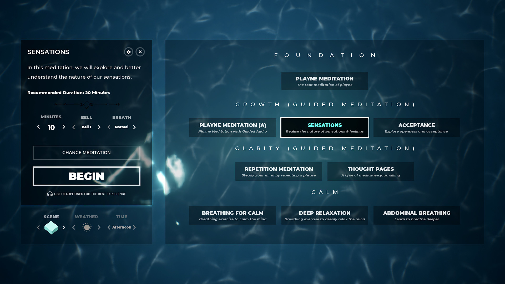 Save 22% on PLAYNE : The Meditation Game on Steam