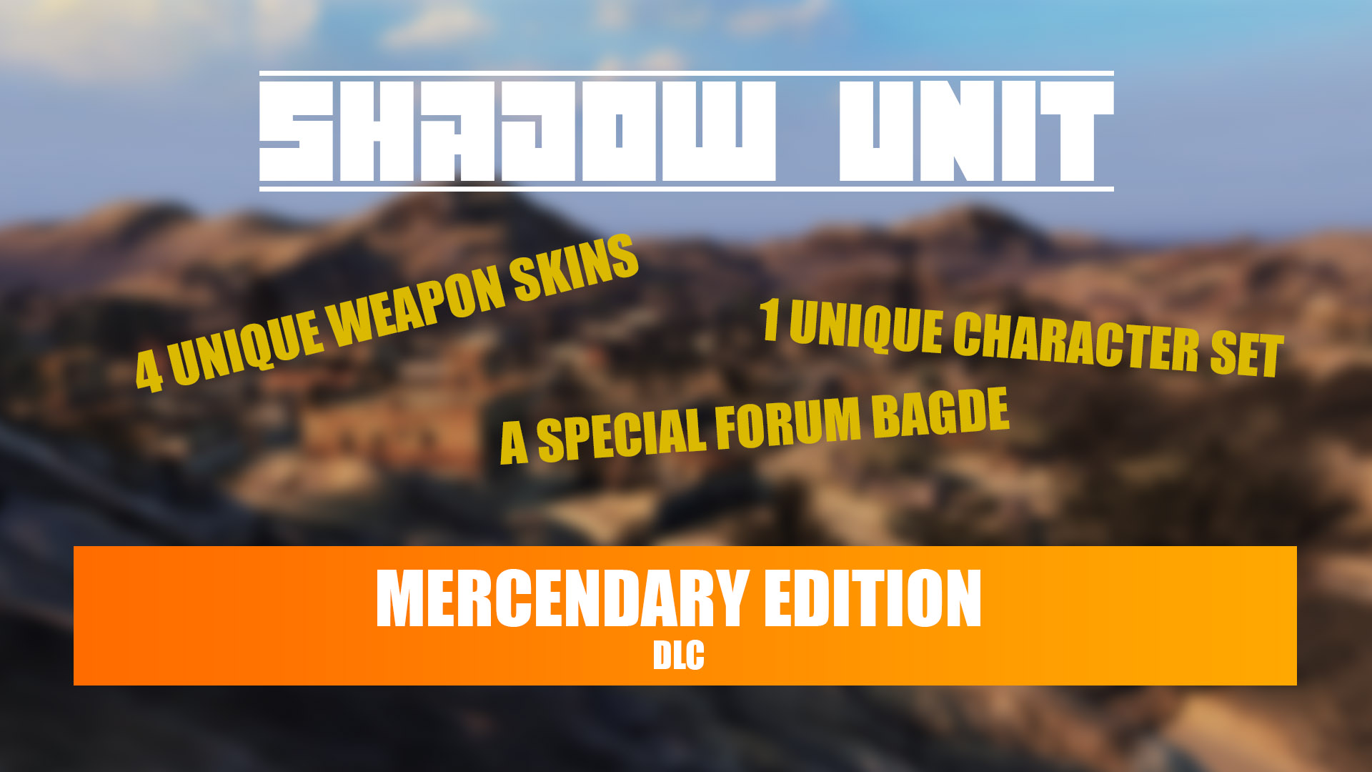 Shadow Unit - Mercendary Edition - Keymailer