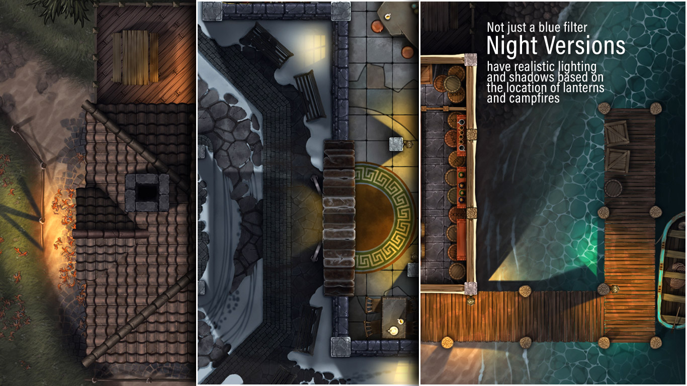 Fantasy Grounds - Taverns & Inns Pack 1 - Living Maps (Map Pack) on Steam
