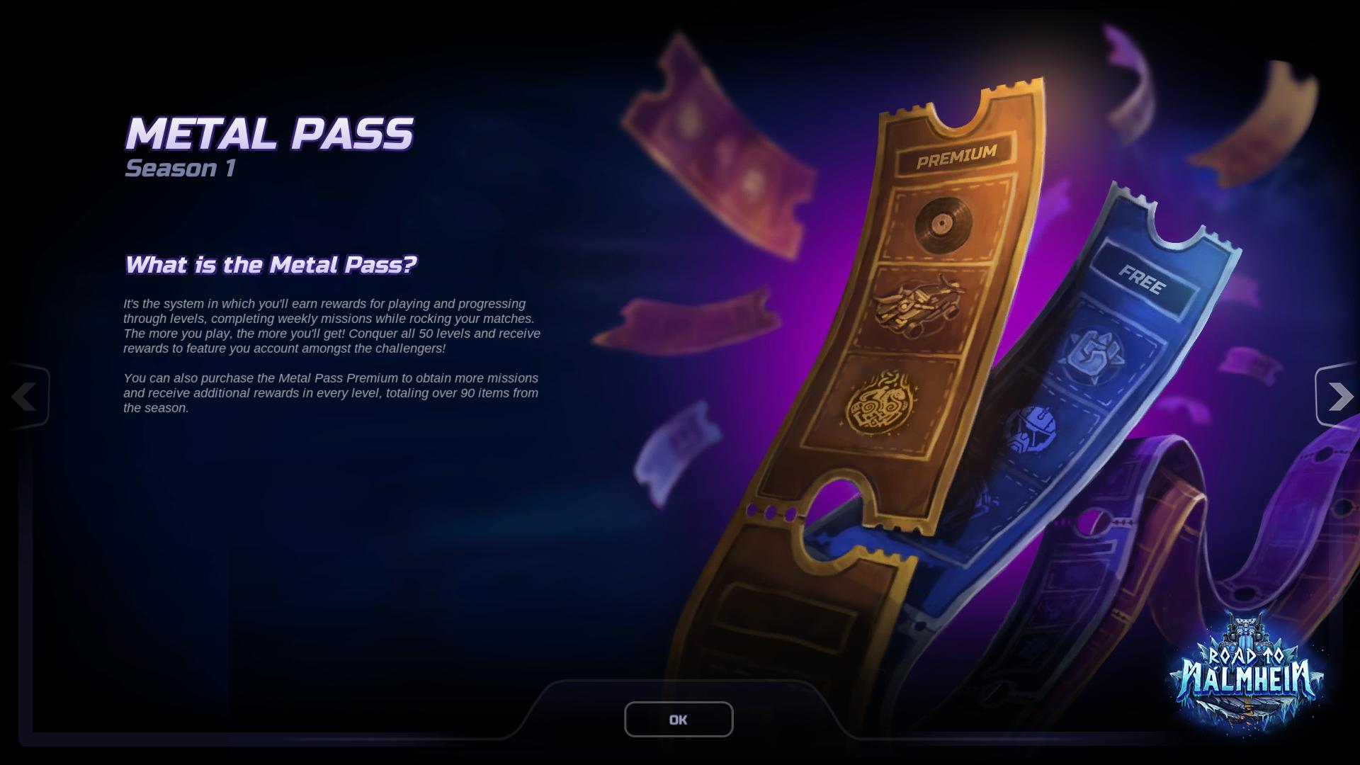 HMM Metal Pass Season + 15 levels - Keymailer