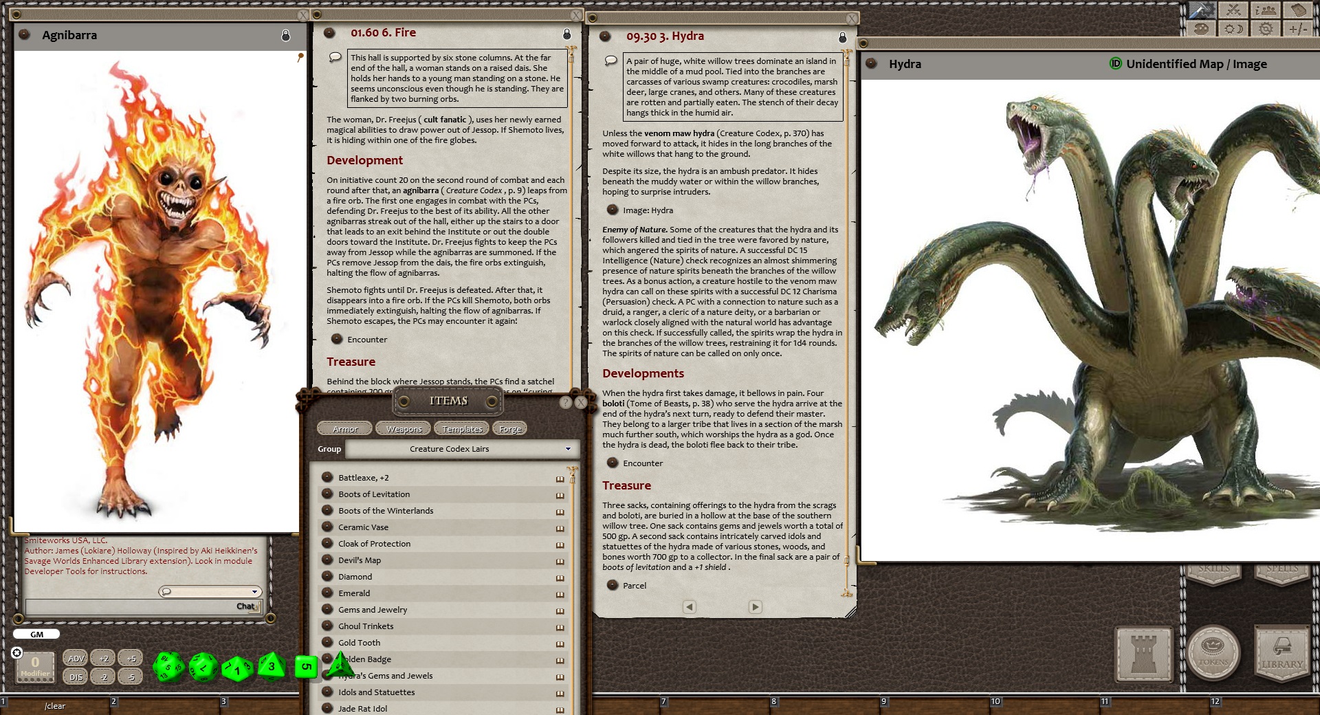 Save 25% on Fantasy Grounds - Creature Codex Lairs (5E) on Steam