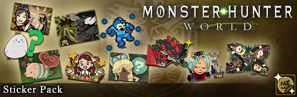 Monster Hunter: World - Sticker Pack on Steam