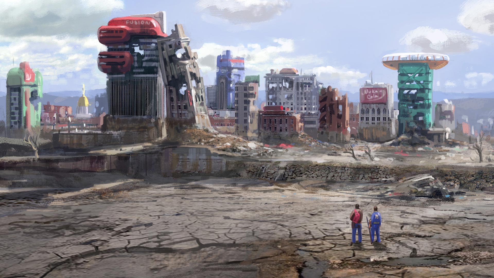 Anyone else using the steam trading cards as desktop wallpapers? : r/fo76