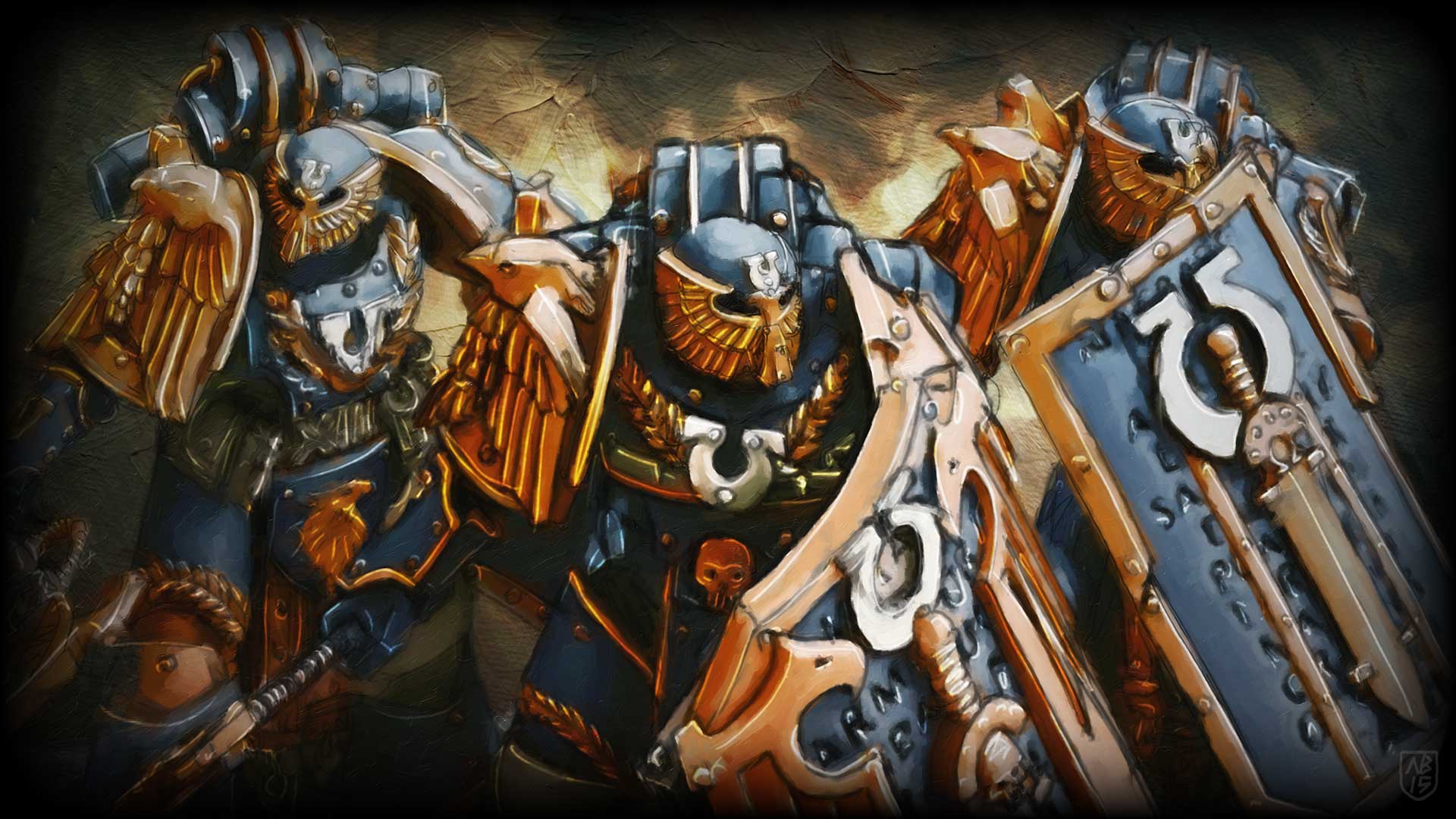 Helmets for each Primarch : r/40kLore