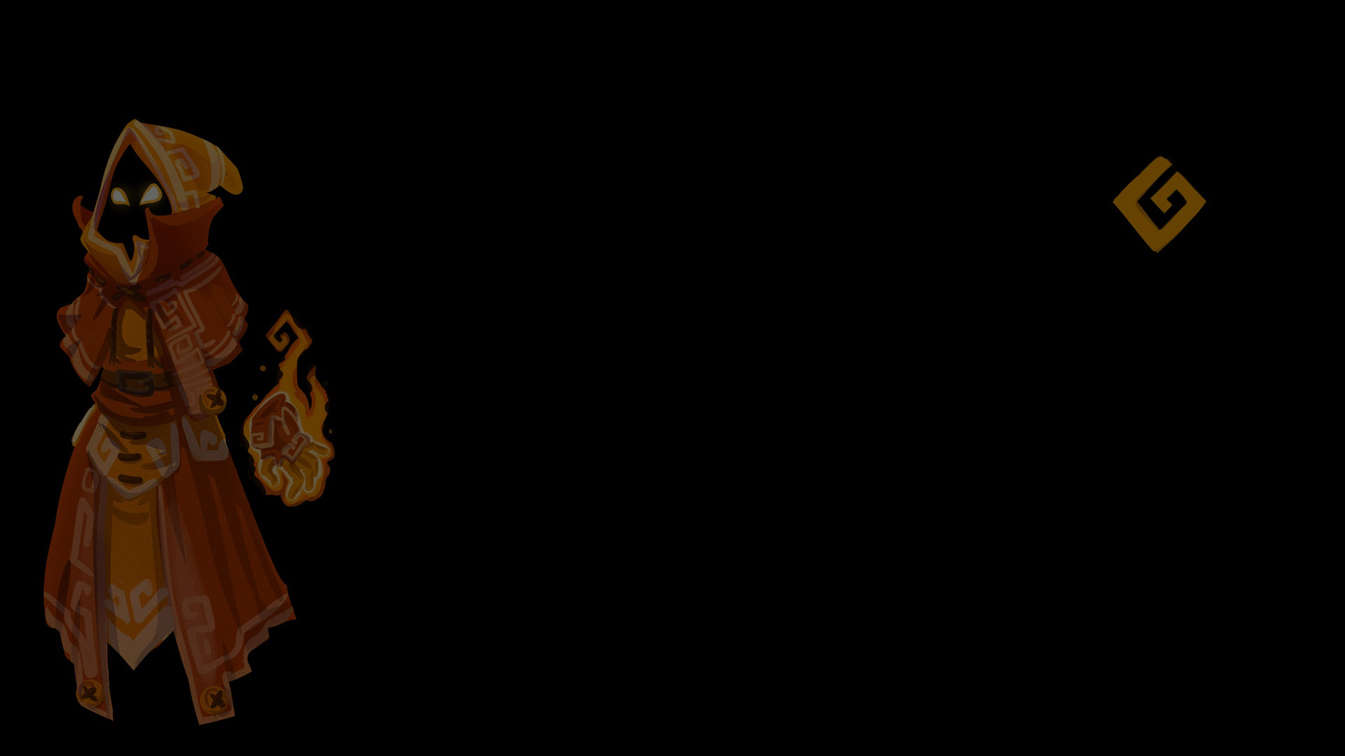 Fire Mage Wallpaper
